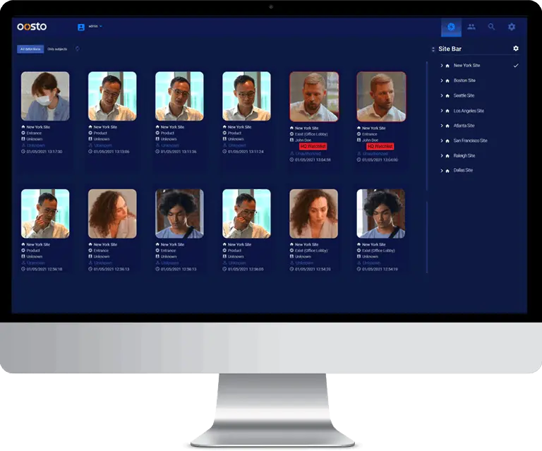 ThinkSafe | Oosto - Reconocimiento Facial en Tiempo Real con Inteligencia Artificial